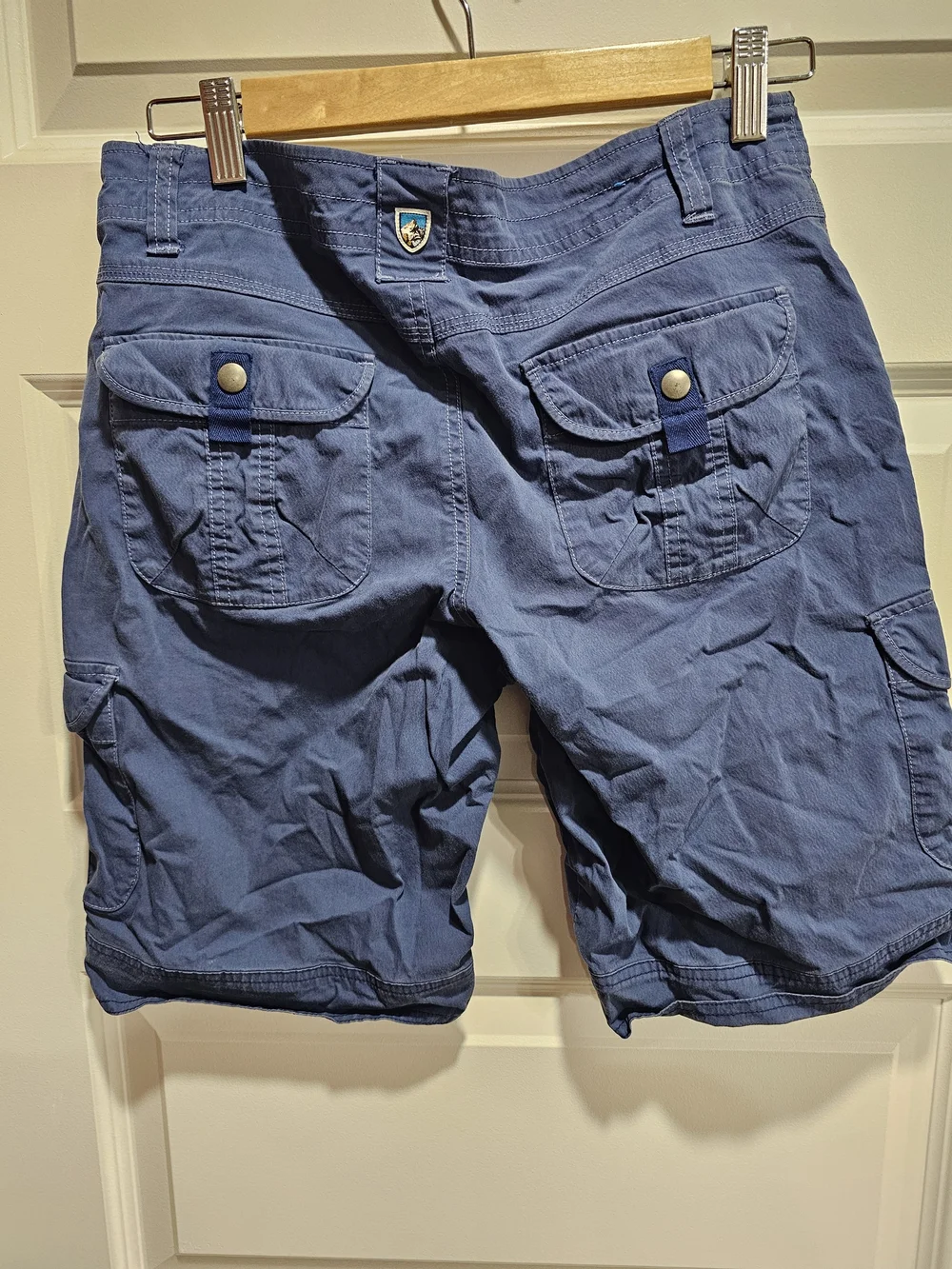 Kuhl | Shorts | Kuhl Womans Blue Cargo Shorts With Multiple Utility ...